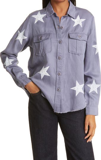 Rails Loren Star Print Button-Up Shirt | Nordstrom