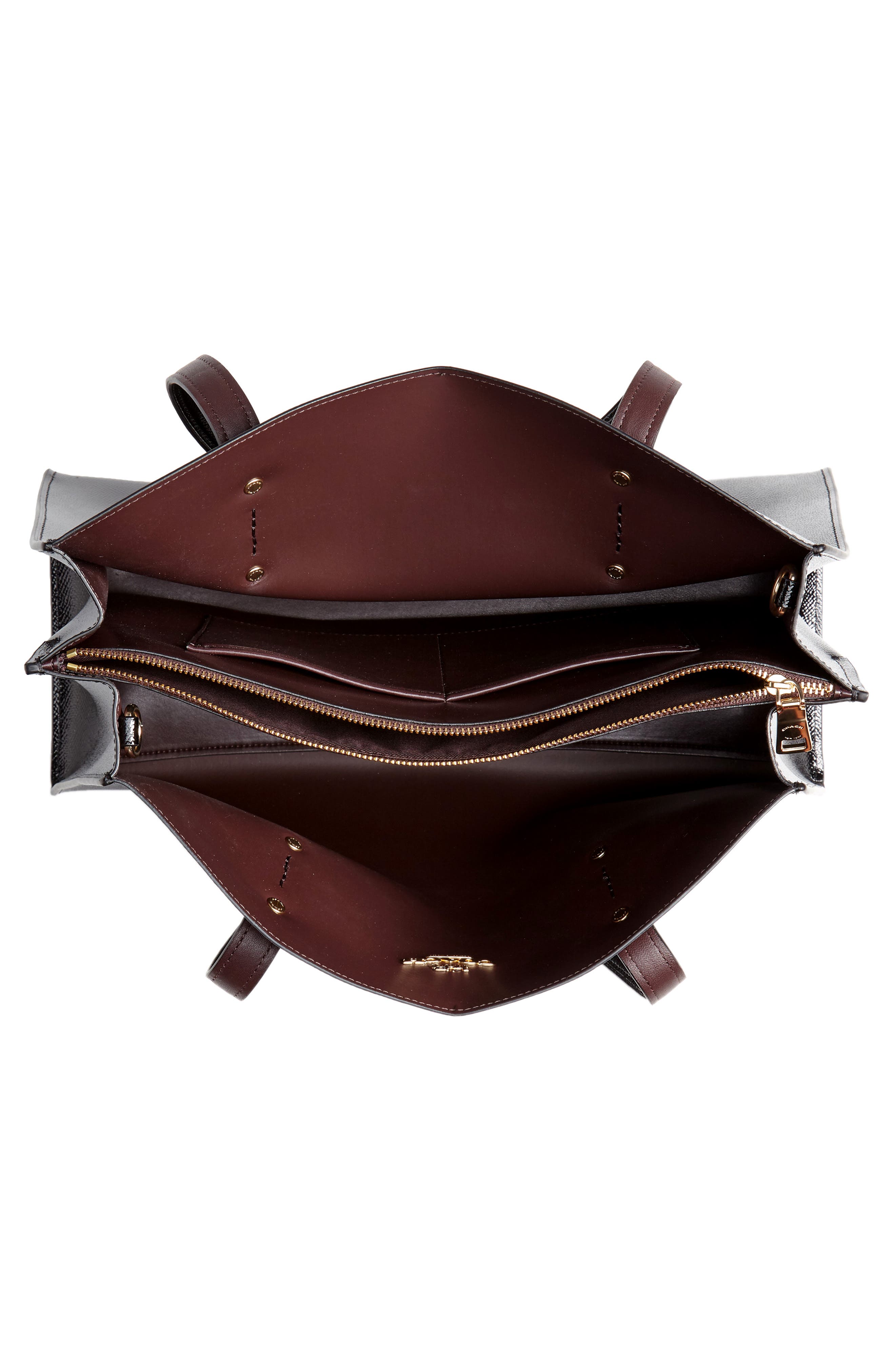 COACH Charlie Patent Leather Tote | Nordstrom