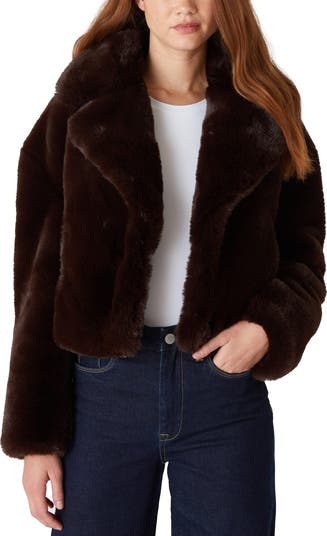 Blank Nyc Faux Fur Jacket