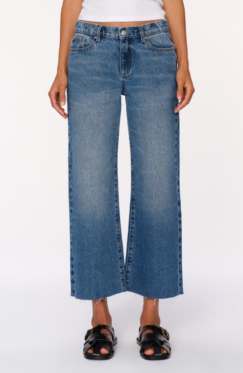 Women's Low Rise Straight-Leg Jeans | Nordstrom