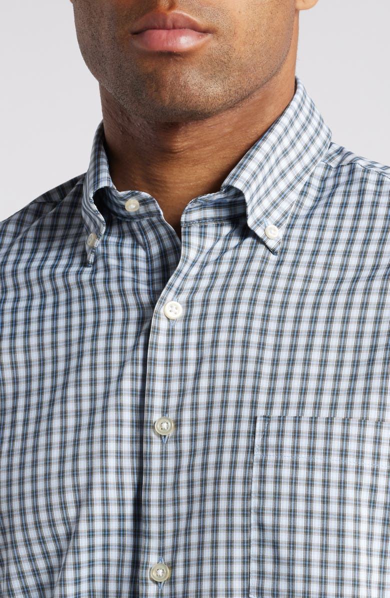 Peter Millar Prairie Plaid Performance Twill Button-Down Shirt | Nordstromrack
