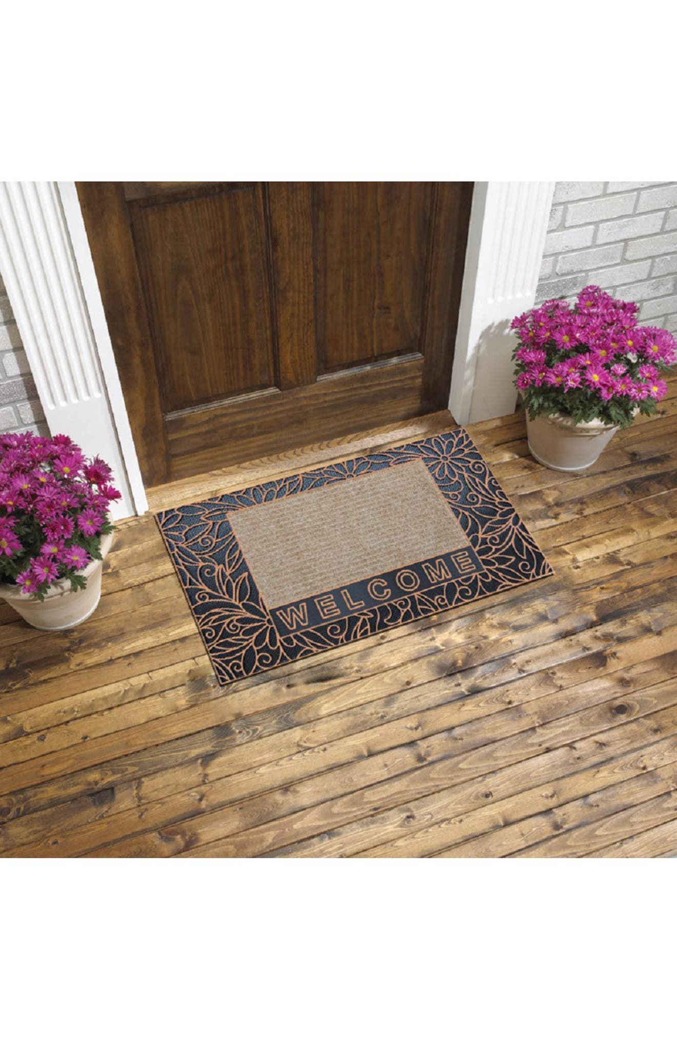 J AND V TEXTILES Welcome Outdoor Mat | Nordstromrack