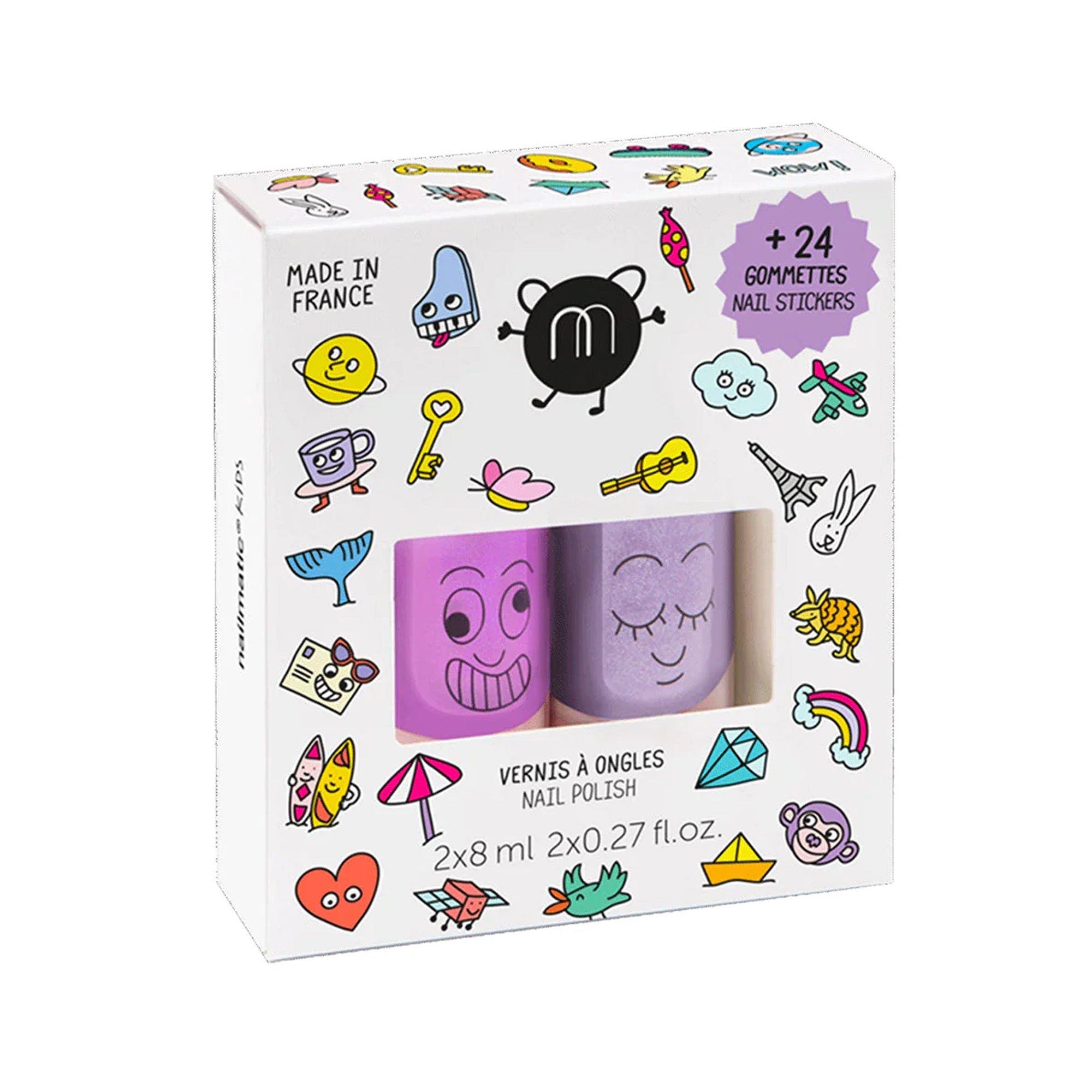 nailmatic Nail Polish And Nail Sticker Set For Kids | Nordstrom