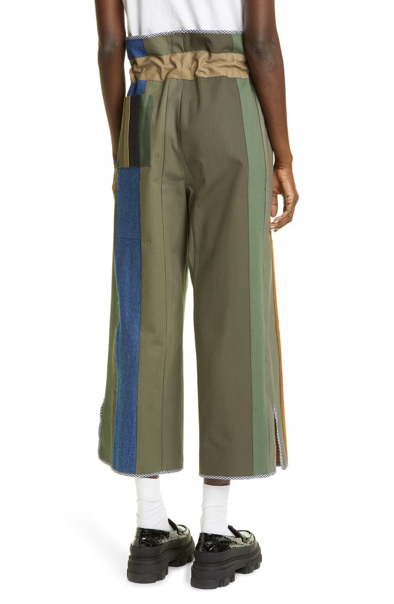 La Réunion Unisex One of a Kind Patch Stripe Pants | Nordstrom