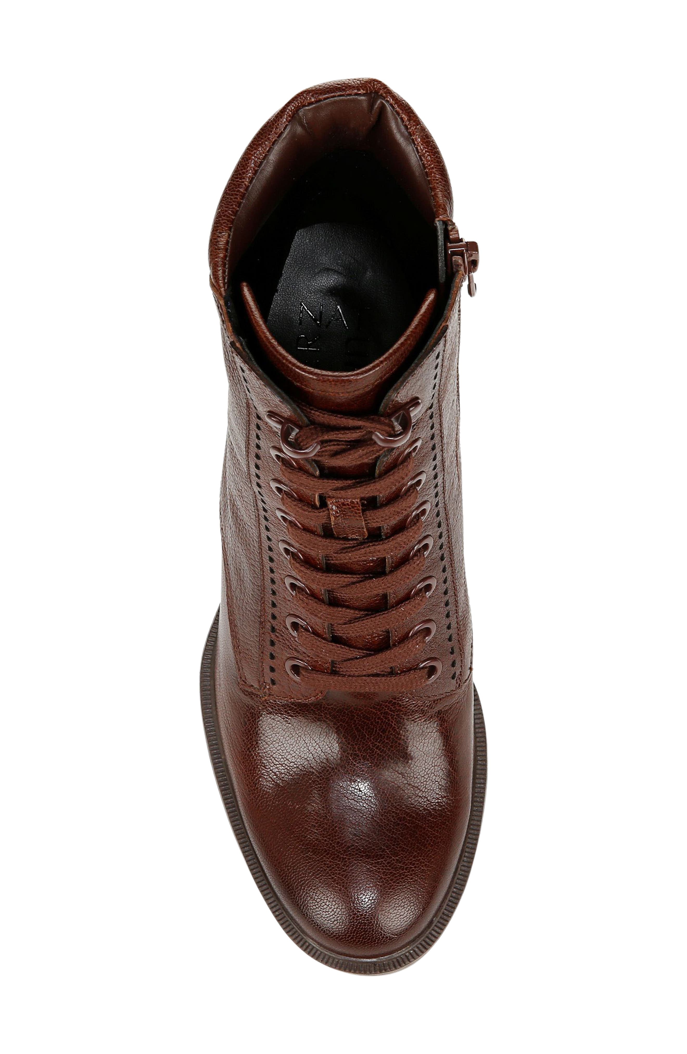 Naturalizer Prewitt Lace-Up Platform Bootie (Women) | Nordstrom
