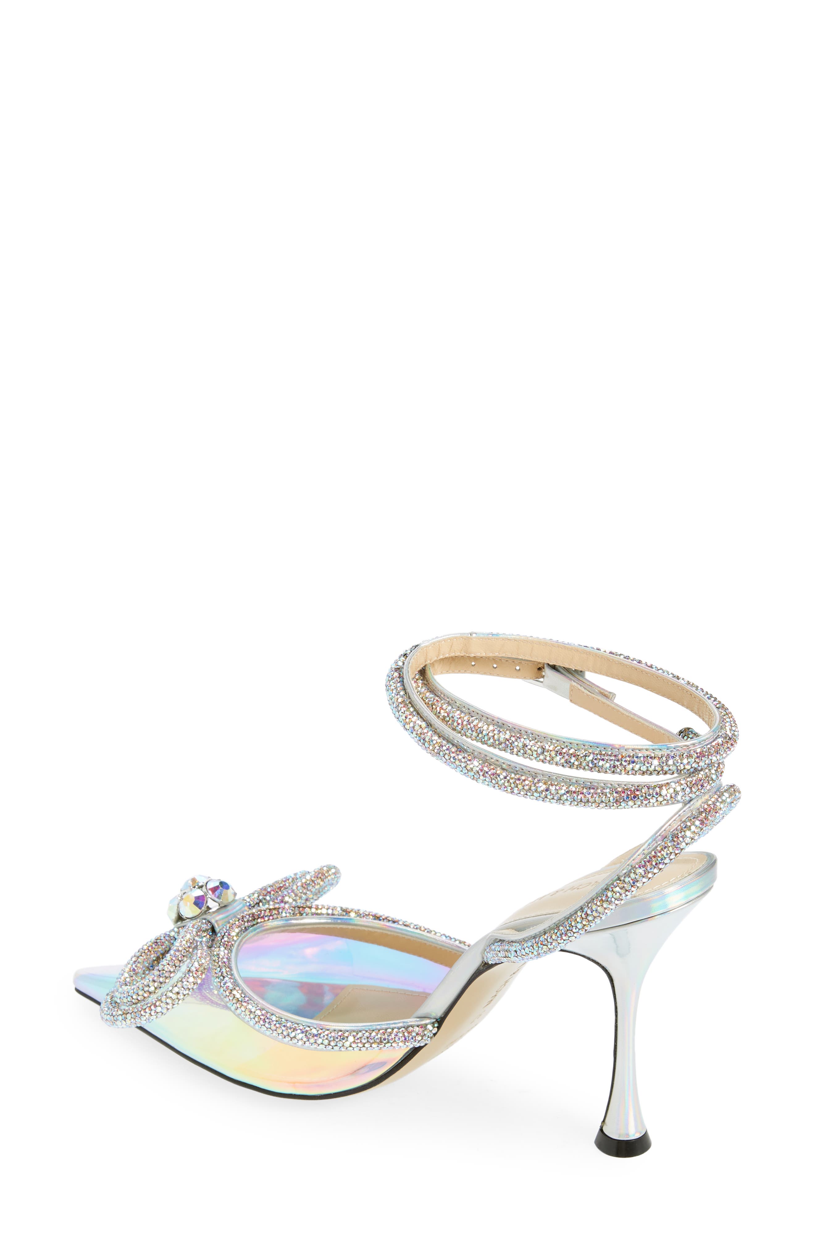 Mach & Mach Victoria Double Bow Pointed Toe Pump (Women) | Nordstromrack