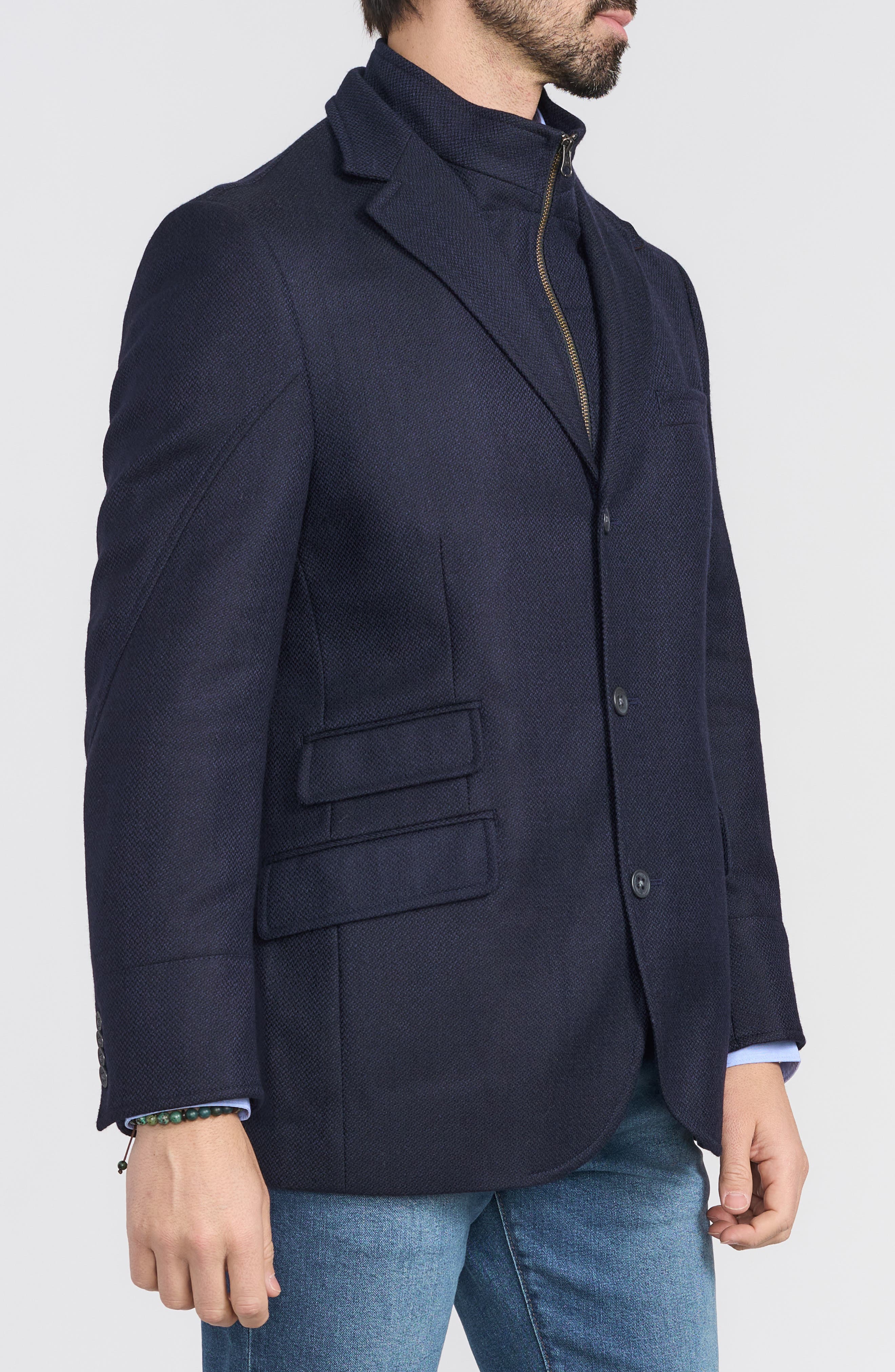 FLYNT Regular Fit Wool & Cashmere Hybrid Sport Coat | Nordstromrack