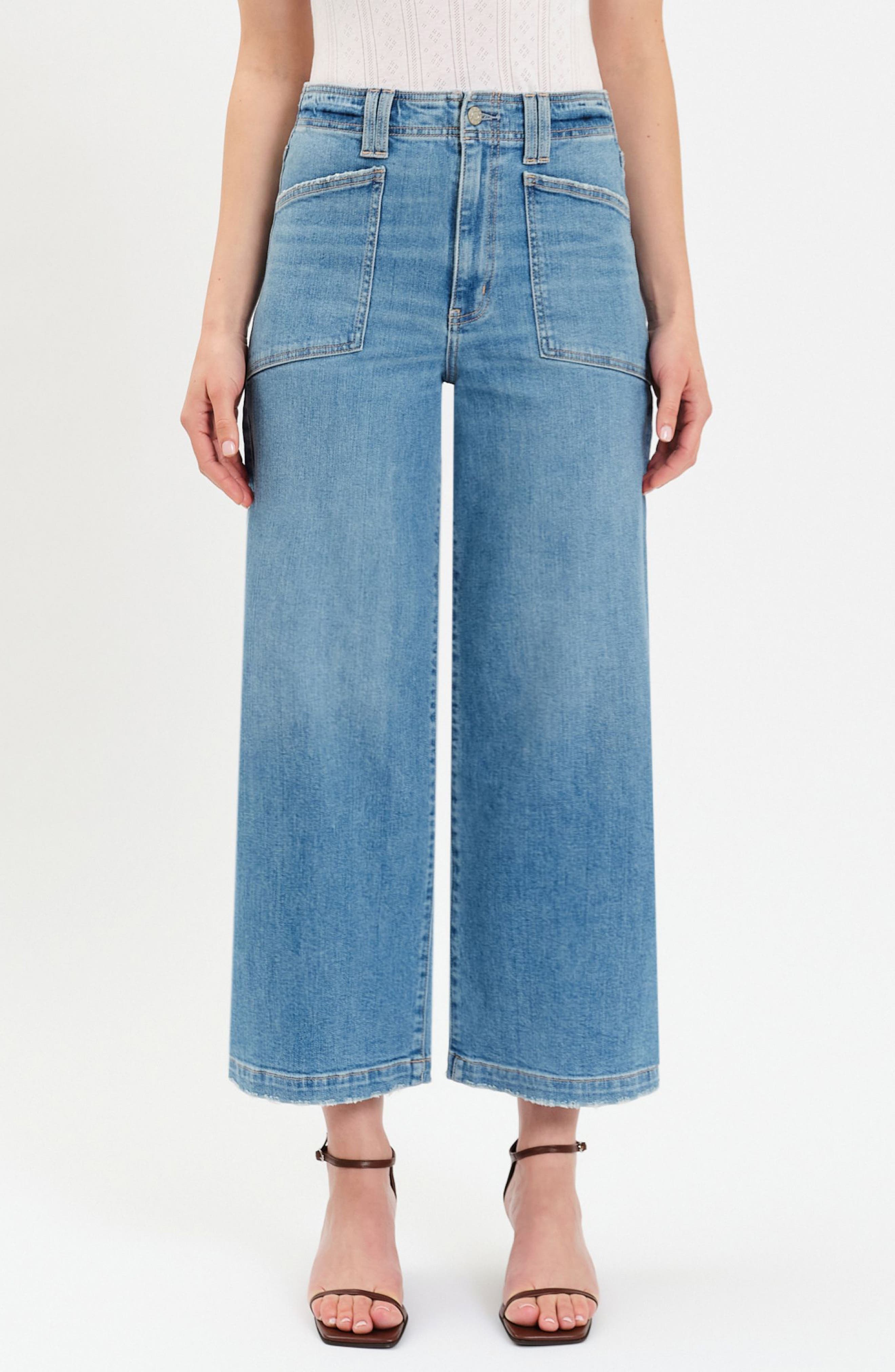 DAZE Valley Girl Wide Leg Jeans | Nordstromrack
