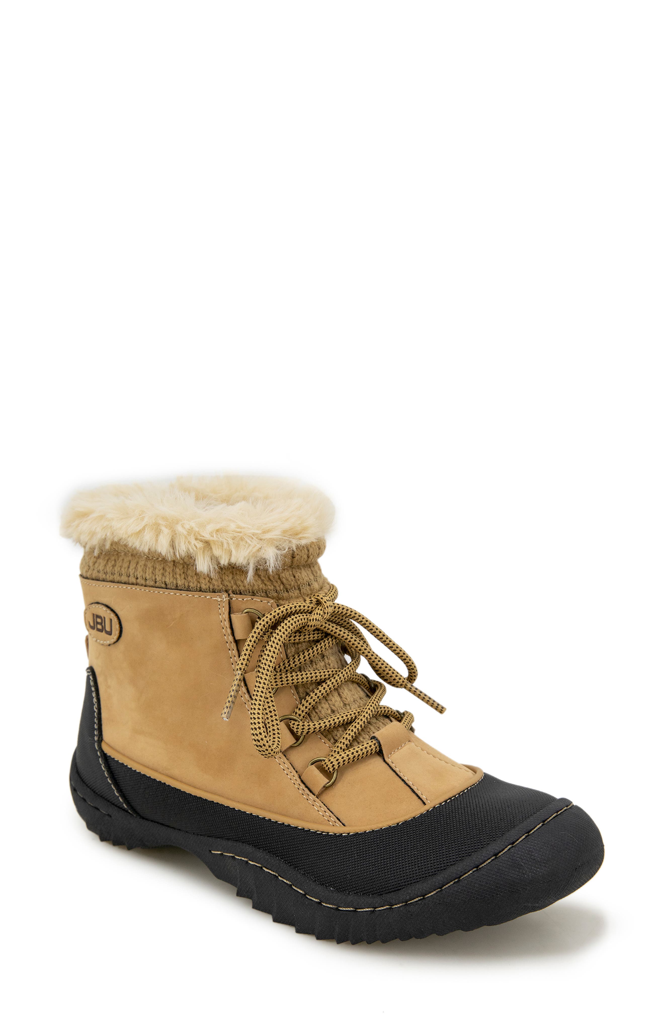 Jambu Jane Faux Fur Trimmed Duck Boot (Women) | Nordstromrack