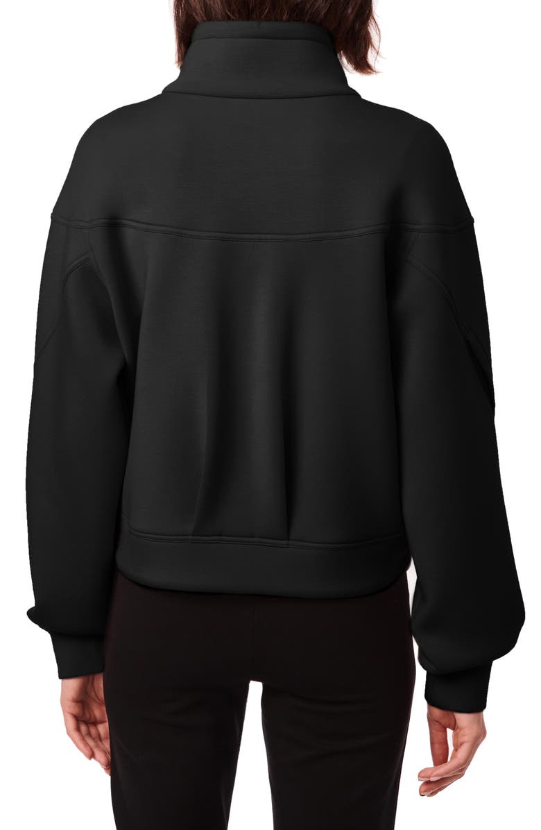 Bernardo Stand Collar Scuba Knit Jacket | Nordstromrack