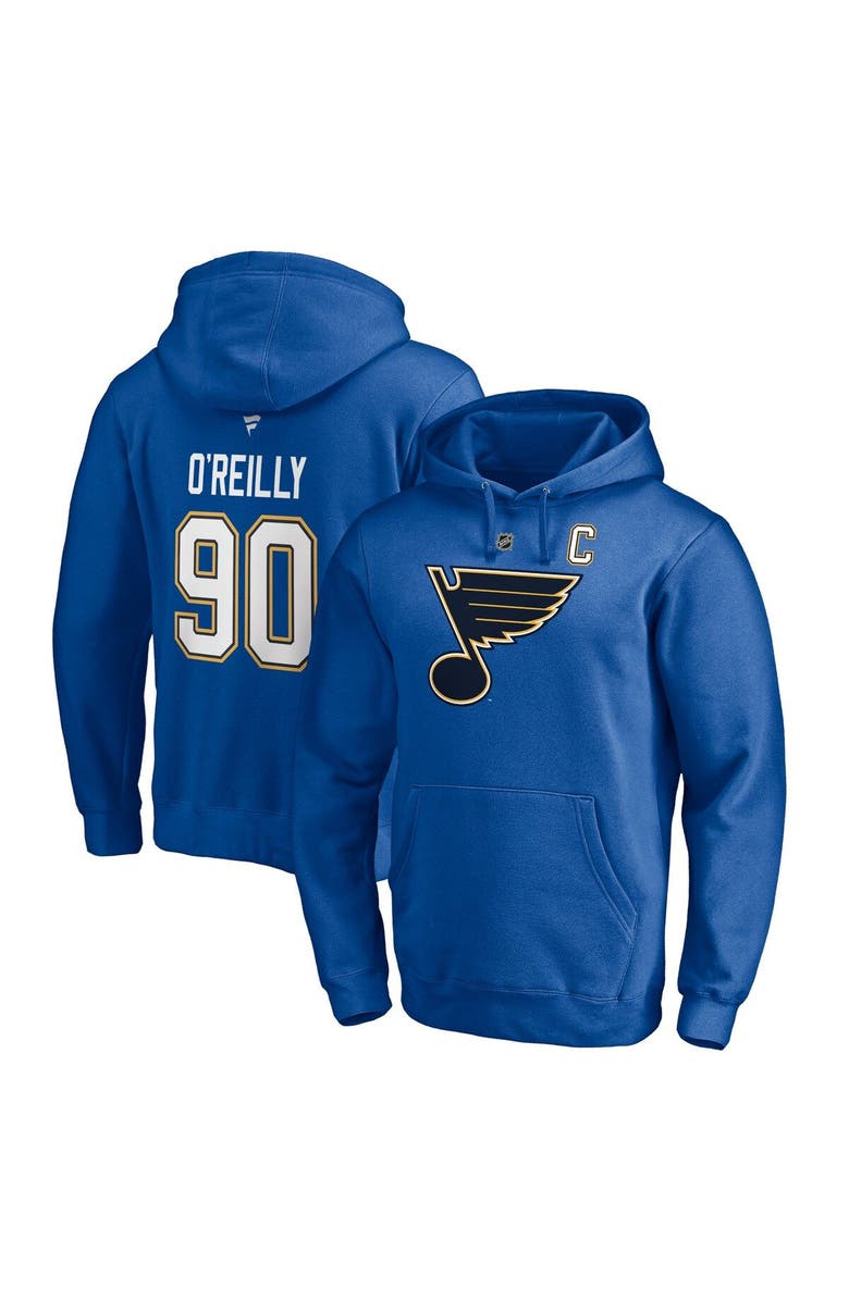 FANATICS Men's Fanatics Branded Ryan O'Reilly Blue St. Louis Blues ...