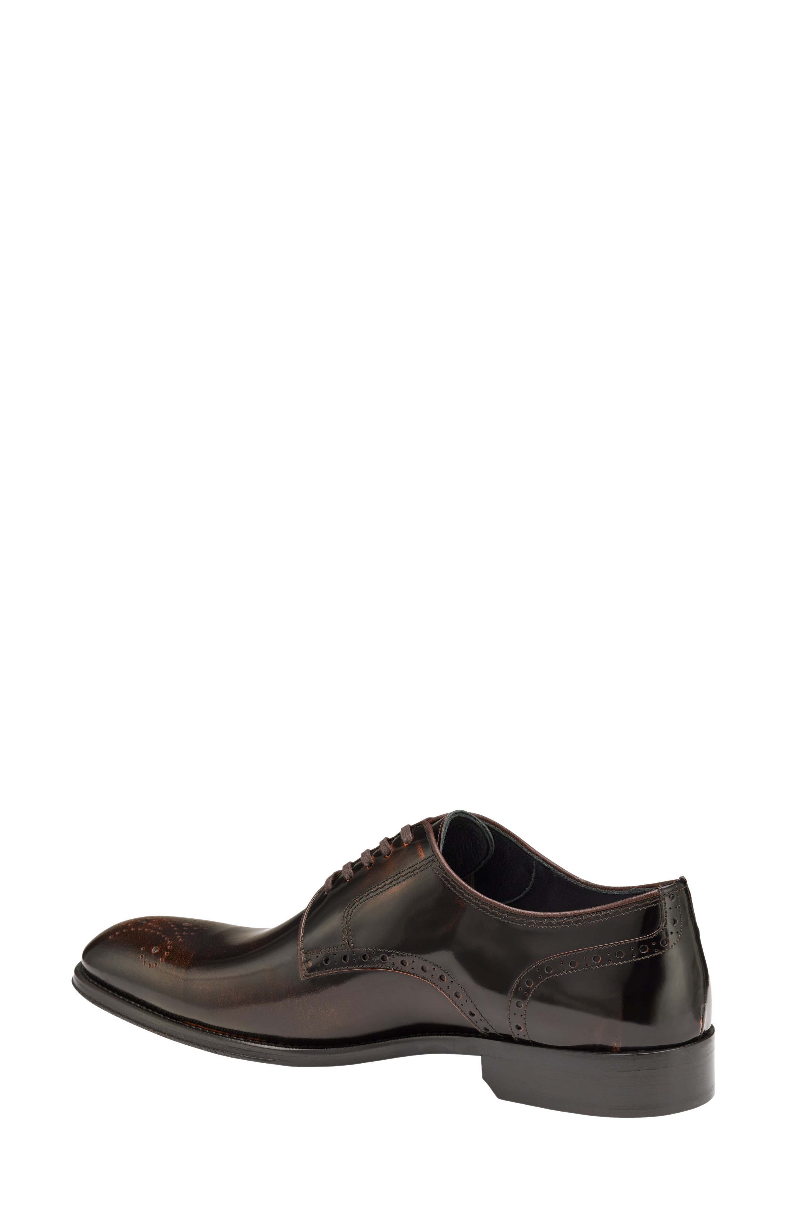 JOHNSTON & MURPHY COLLECTION Flynn Medallion Toe Derby (Men ...
