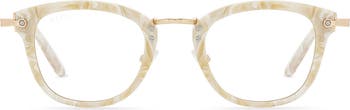DIFF Rue 46mm Cat Eye Optical Glasses | Nordstrom