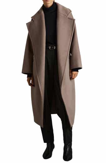 TOTEME Annecy Open Front Wool & Cashmere Coat | Nordstrom TOTEME Annecy Open Front Wool & Cashmere Coat | Nordstrom