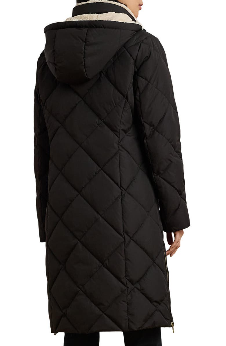 Lauren Ralph Lauren Diamond Quilted Hooded Coat | Nordstromrack