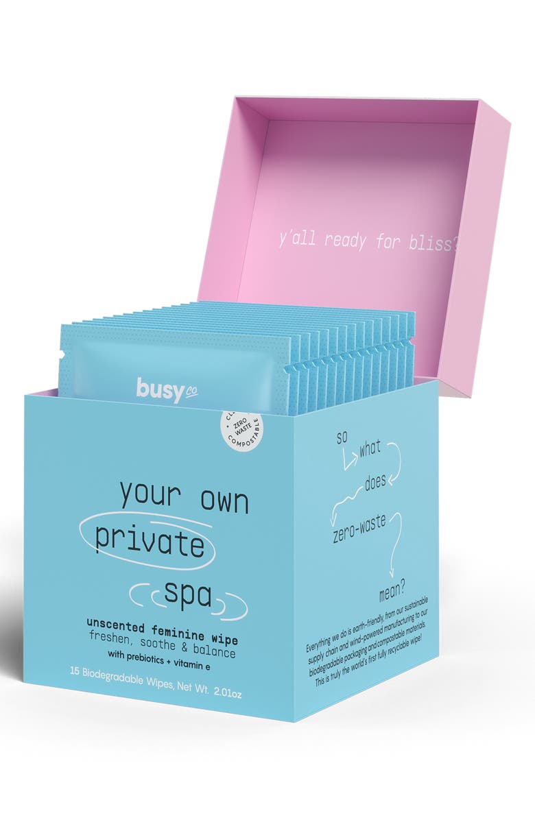 BUSY CO Calm Feminine Wipes | Nordstrom