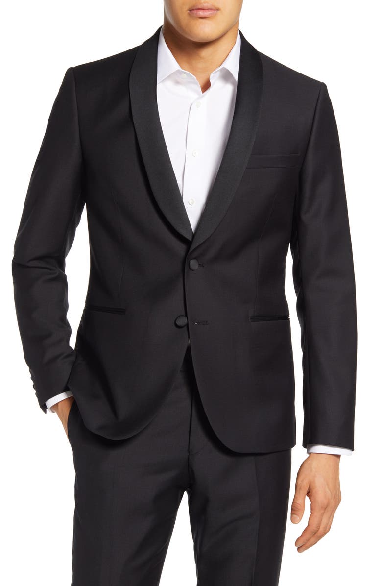 Tiger of Sweden Jinatra Trim Fit Wool Dinner Jacket | Nordstrom
