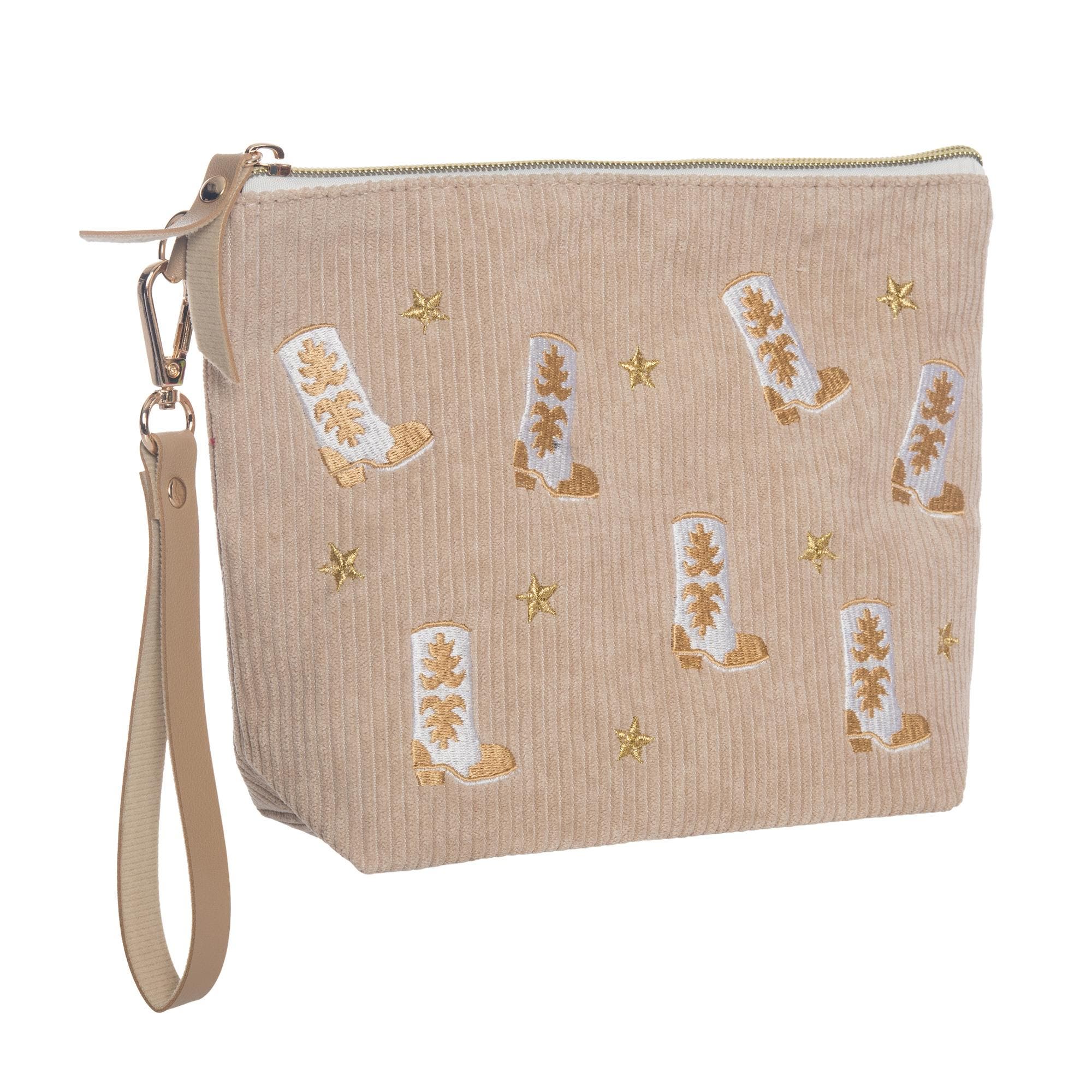 Totalee Gift Boot Corduroy Bag Plastic Brown | Nordstrom