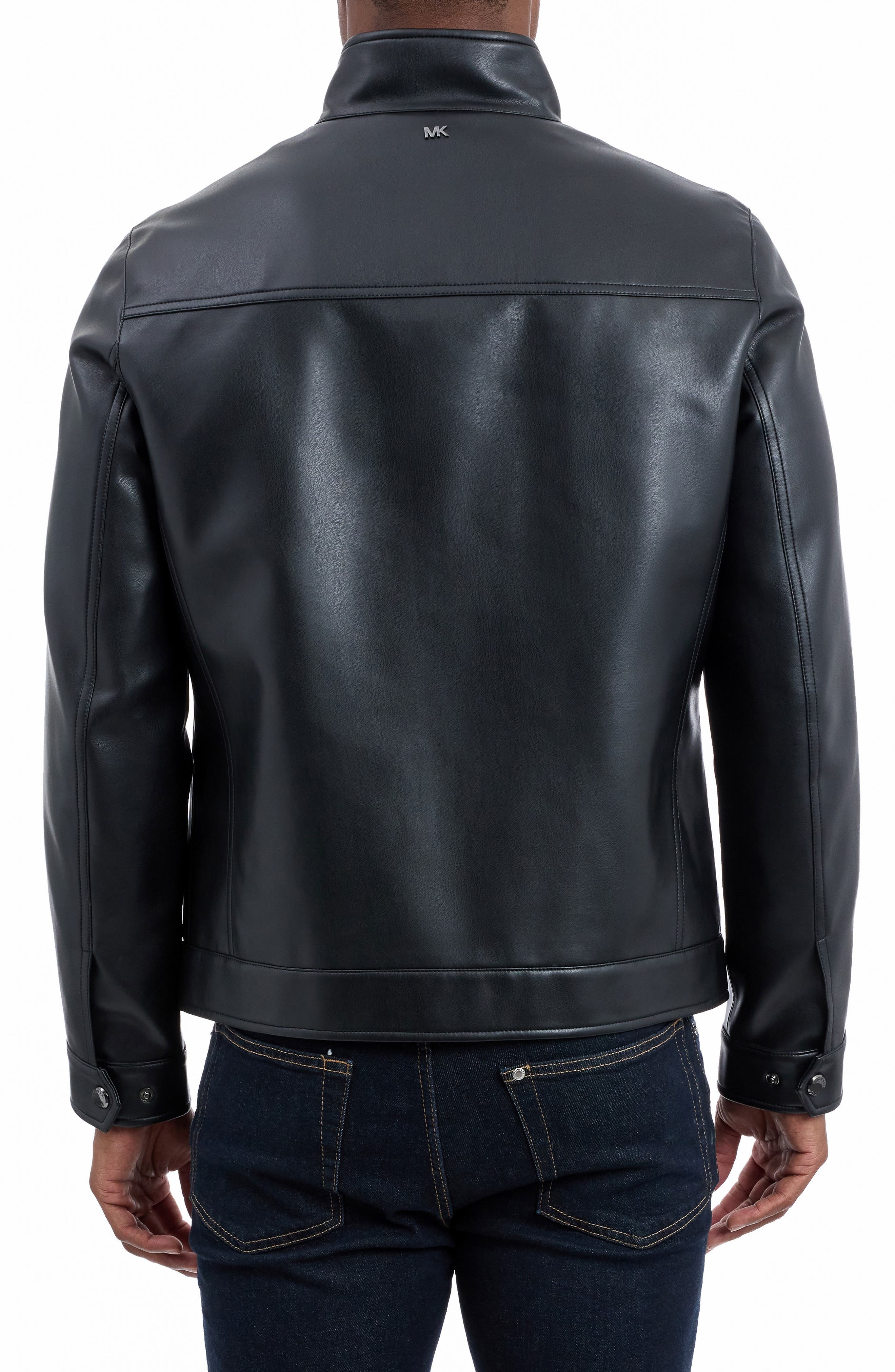 Michael Kors Barmullo Faux Leather Jacket | Nordstromrack