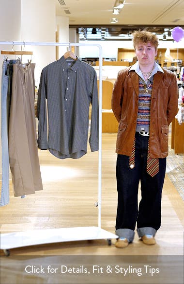 Peter Millar Stowe Crown Lite Check Performance Twill Button-Down Shirt ...