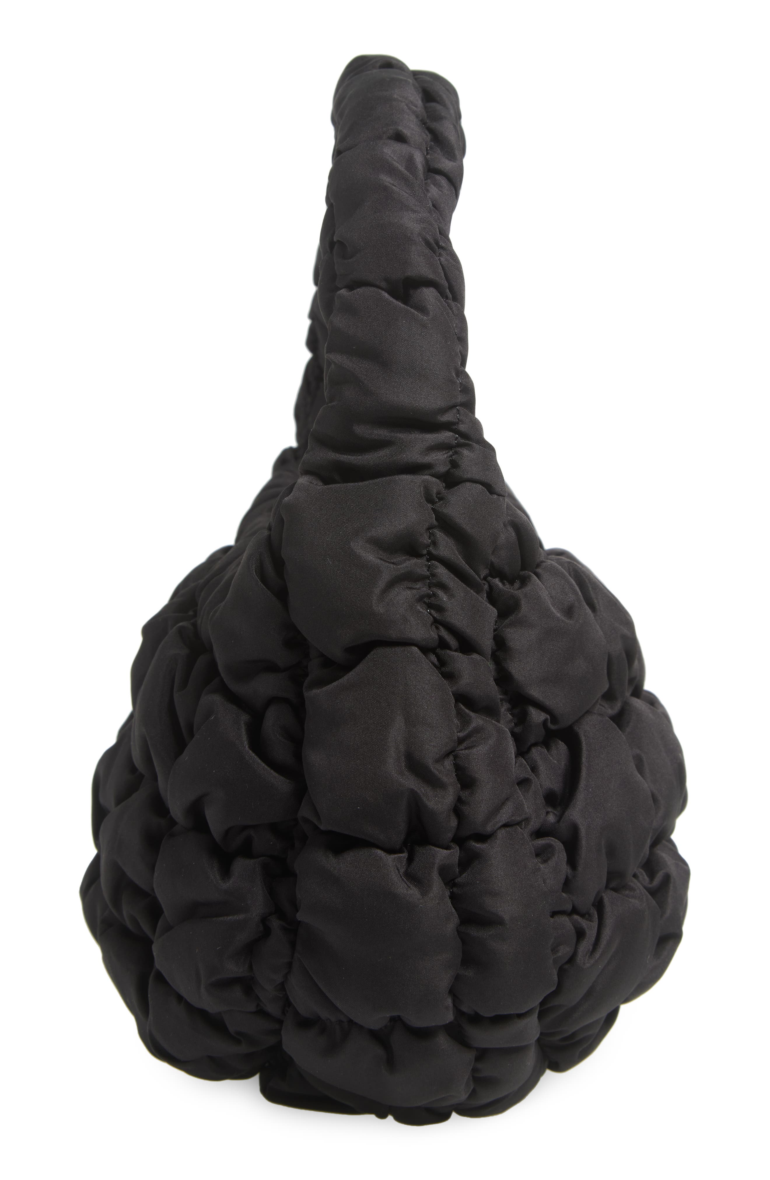 COS Micro Quilted Cotton Blend Top Handle Bag | Nordstrom