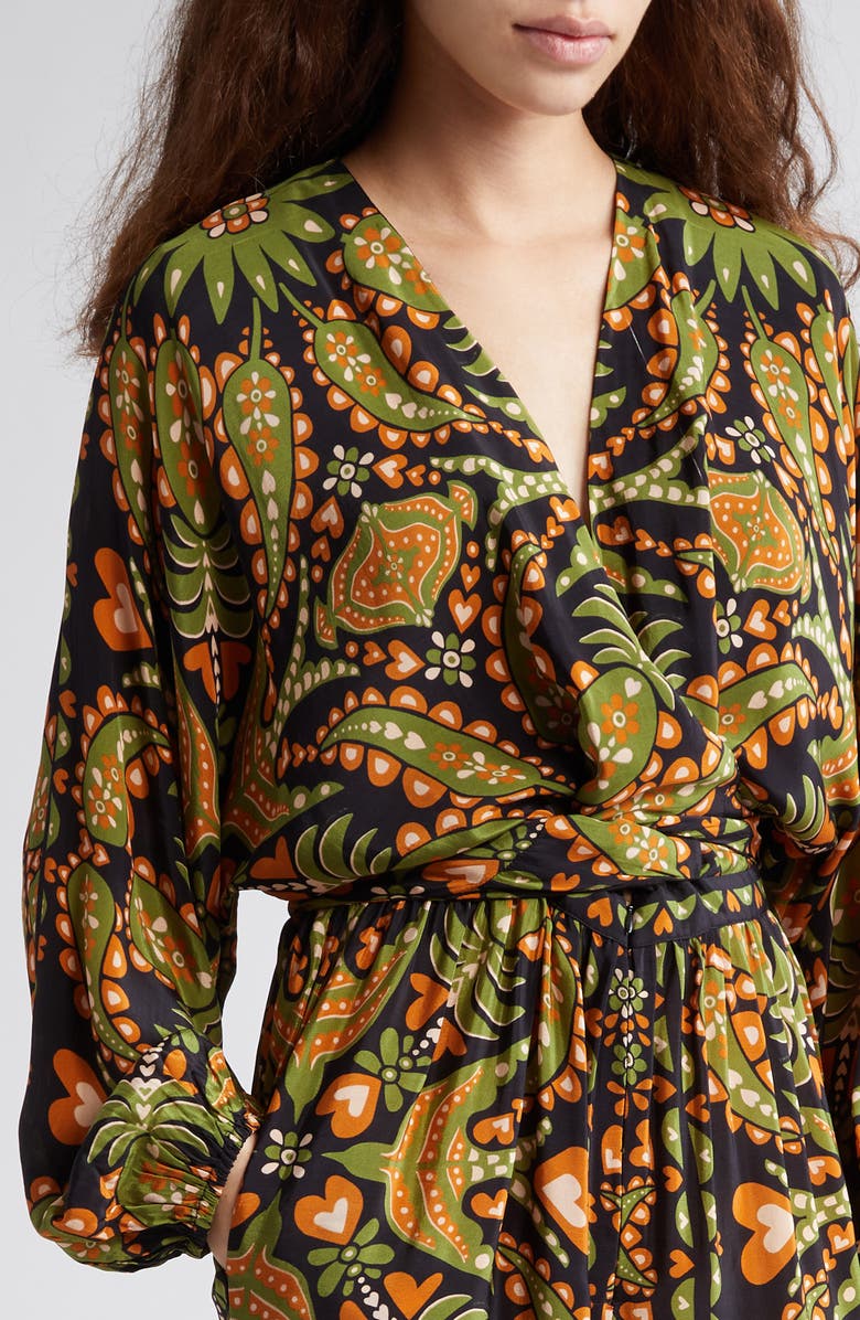 FARM Rio Martina Long Sleeve Jumpsuit | Nordstromrack