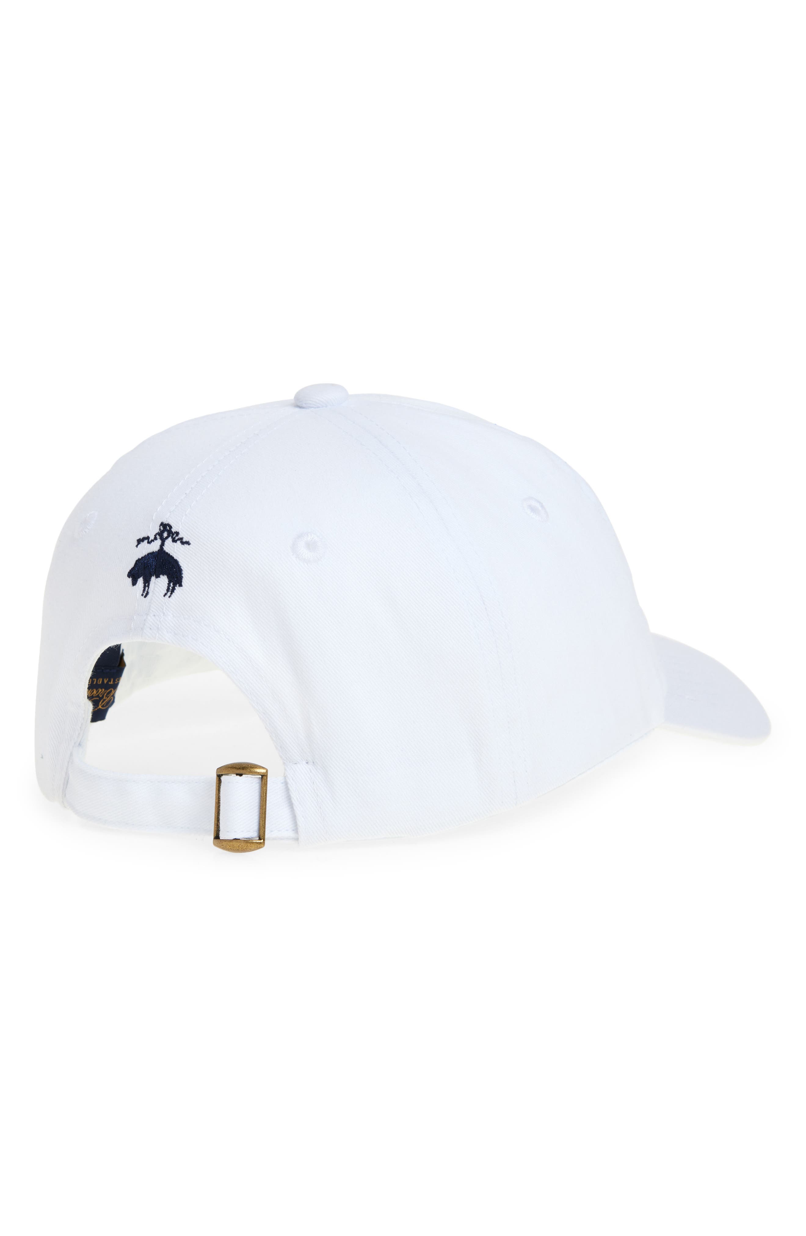 Brooks Brothers Crest Embroidered Cotton Baseball Hat | Nordstromrack