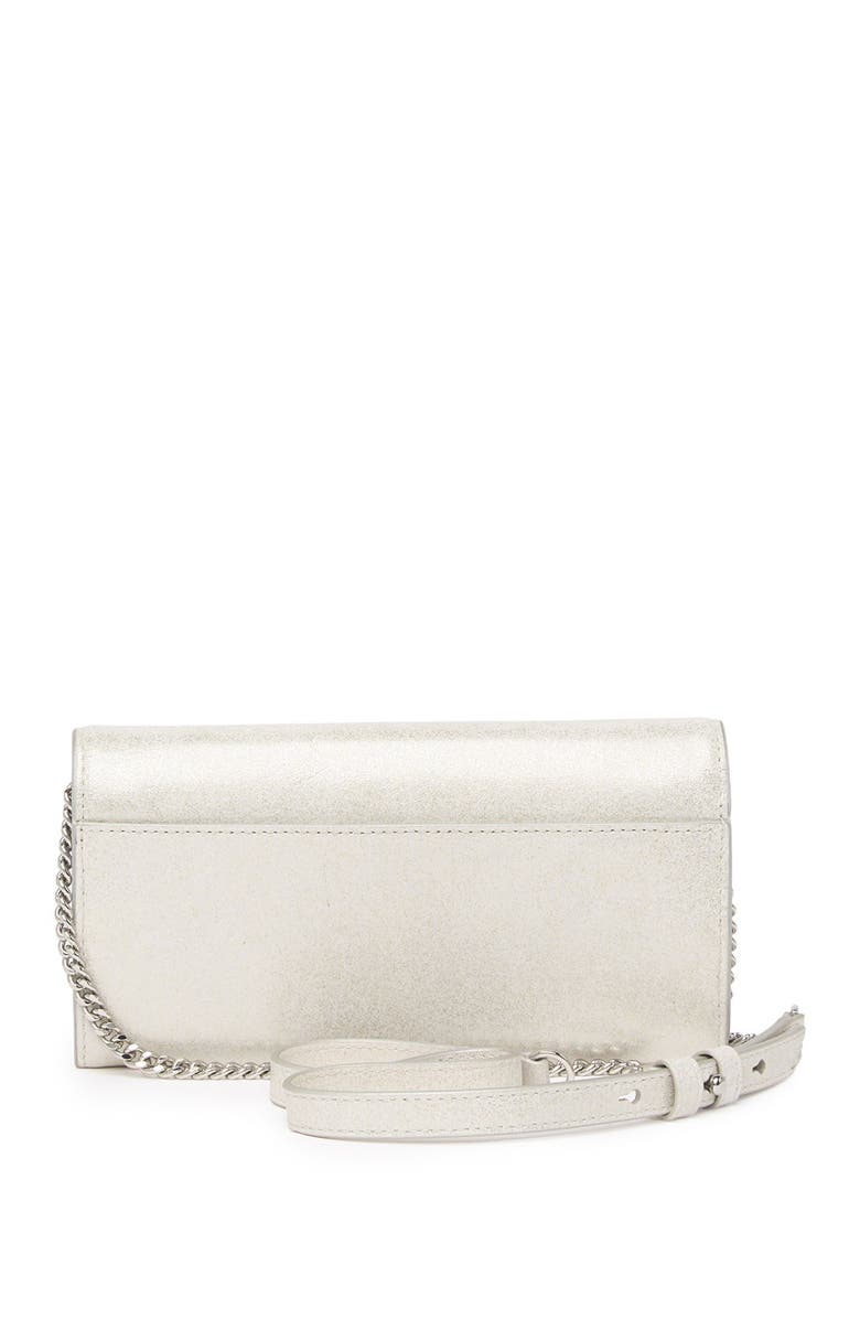 AllSaints Glitz Leather Chain Wallet | Nordstromrack