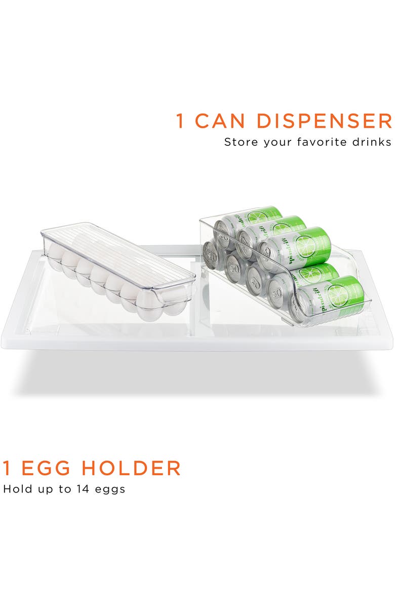 SORBUS Clear 8-Piece Organizer Bin Set | Nordstromrack