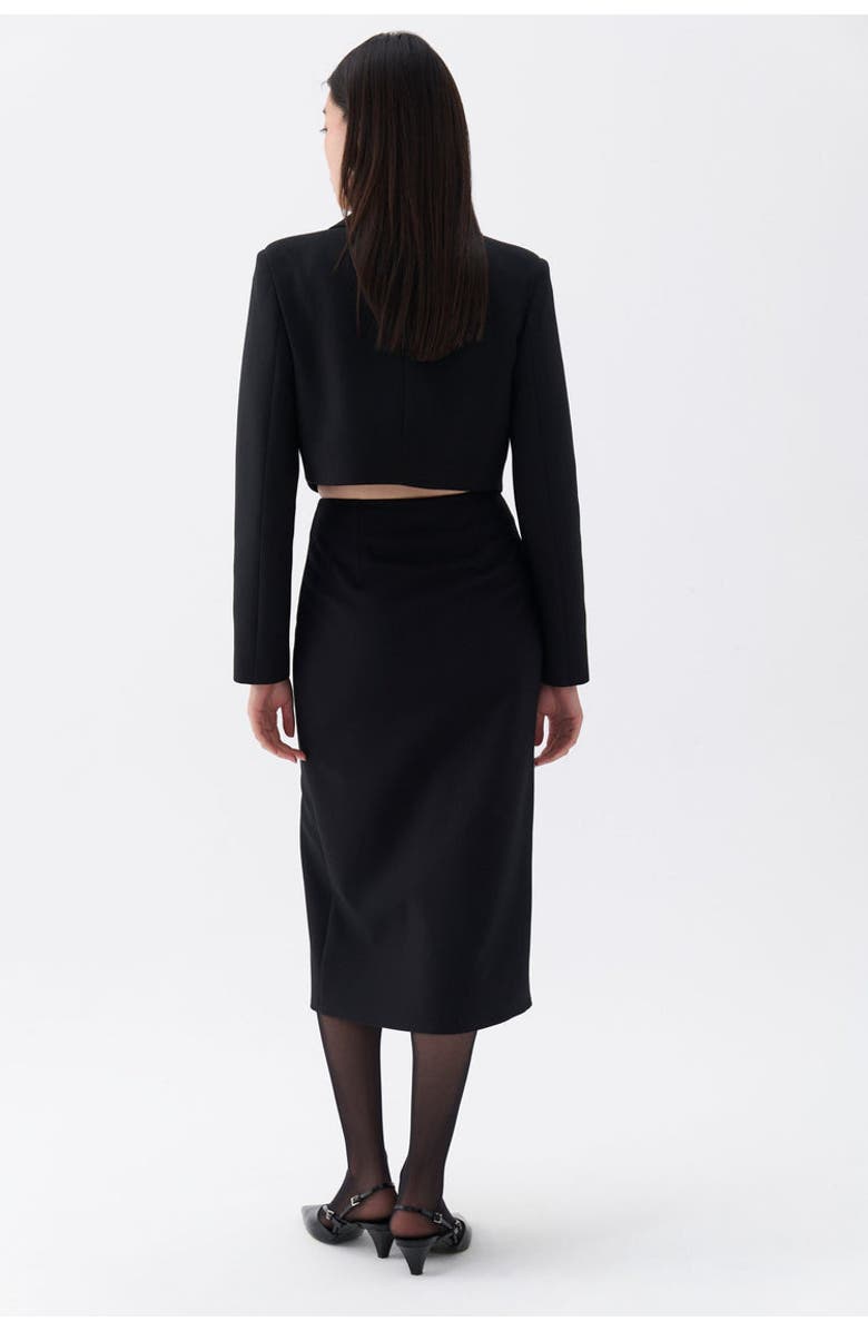 Nocturne Pencil Skirt with Zipper Design | Nordstrom