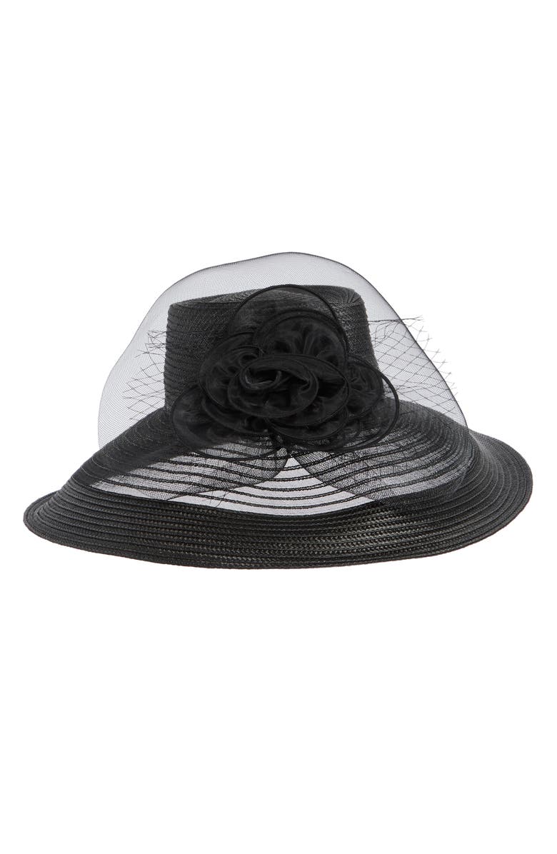 Collection XIIX Sheer Edge Wide Brim Fascinator | Nordstromrack