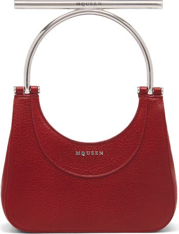 McQueen Mini T-Bar Crossbar Leather Handbag | Nordstrom