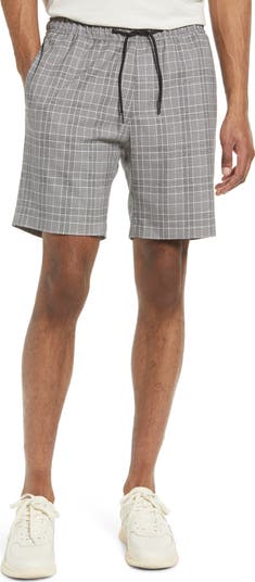 Open Edit Plaid Drawstring Shorts | Nordstromrack