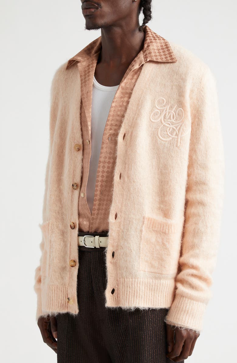 AMIRI MA Swirl Logo Cardigan | Nordstromrack