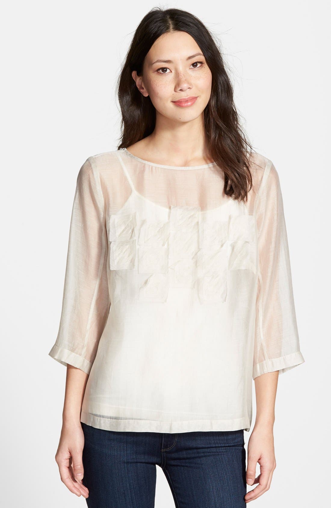NIC+ZOE 'Crystal Petals' Top | Nordstrom