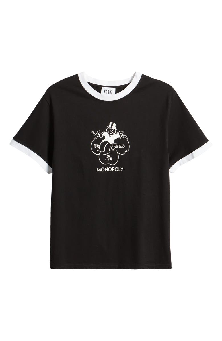 KROST x Hasbro Community Well Being Monopoly Cotton Graphic Ringer T ...