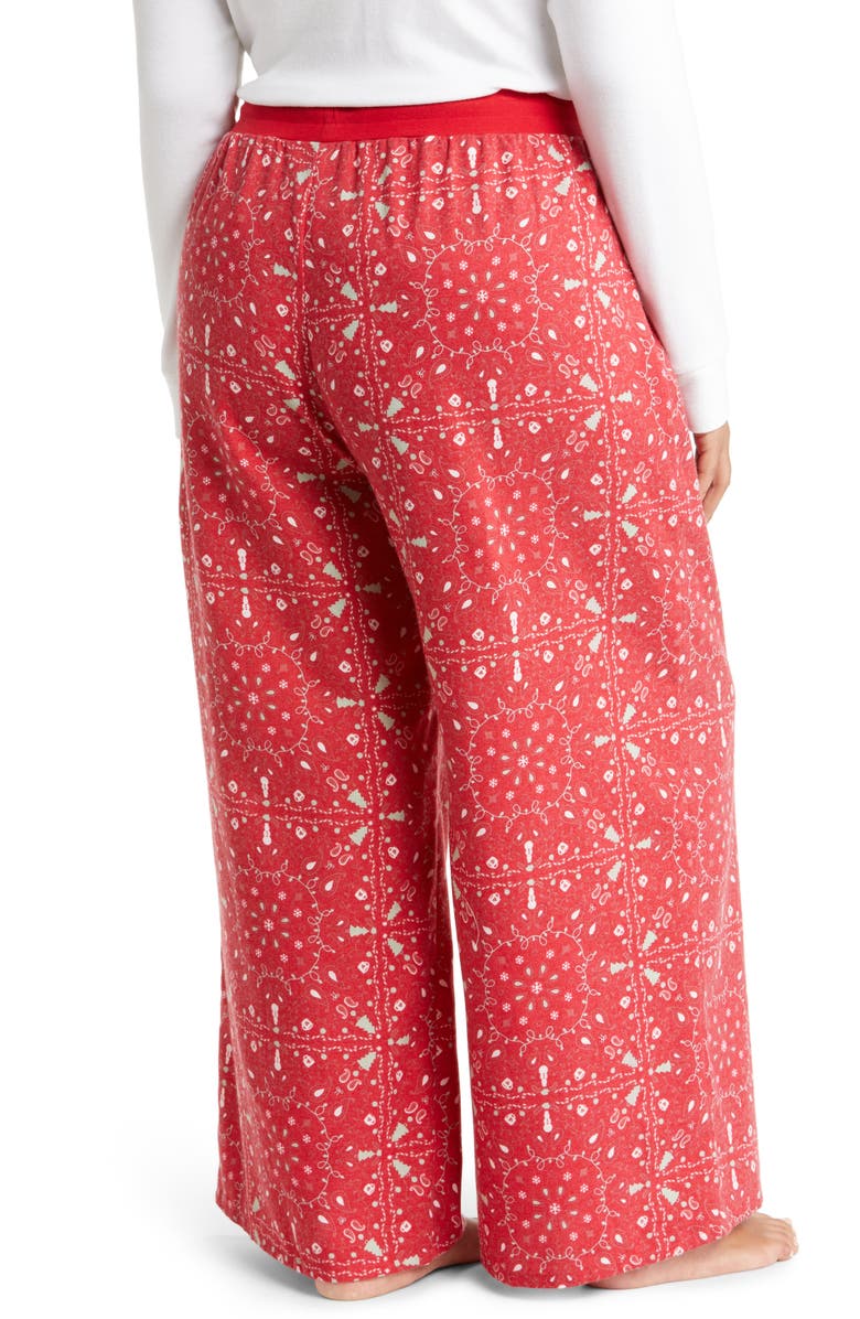 BP. Print Cotton Blend Flannel Pajama Pants | Nordstromrack