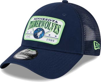 New Era Men's New Era Navy Minnesota Timberwolves Plate Oversized Patch ...
