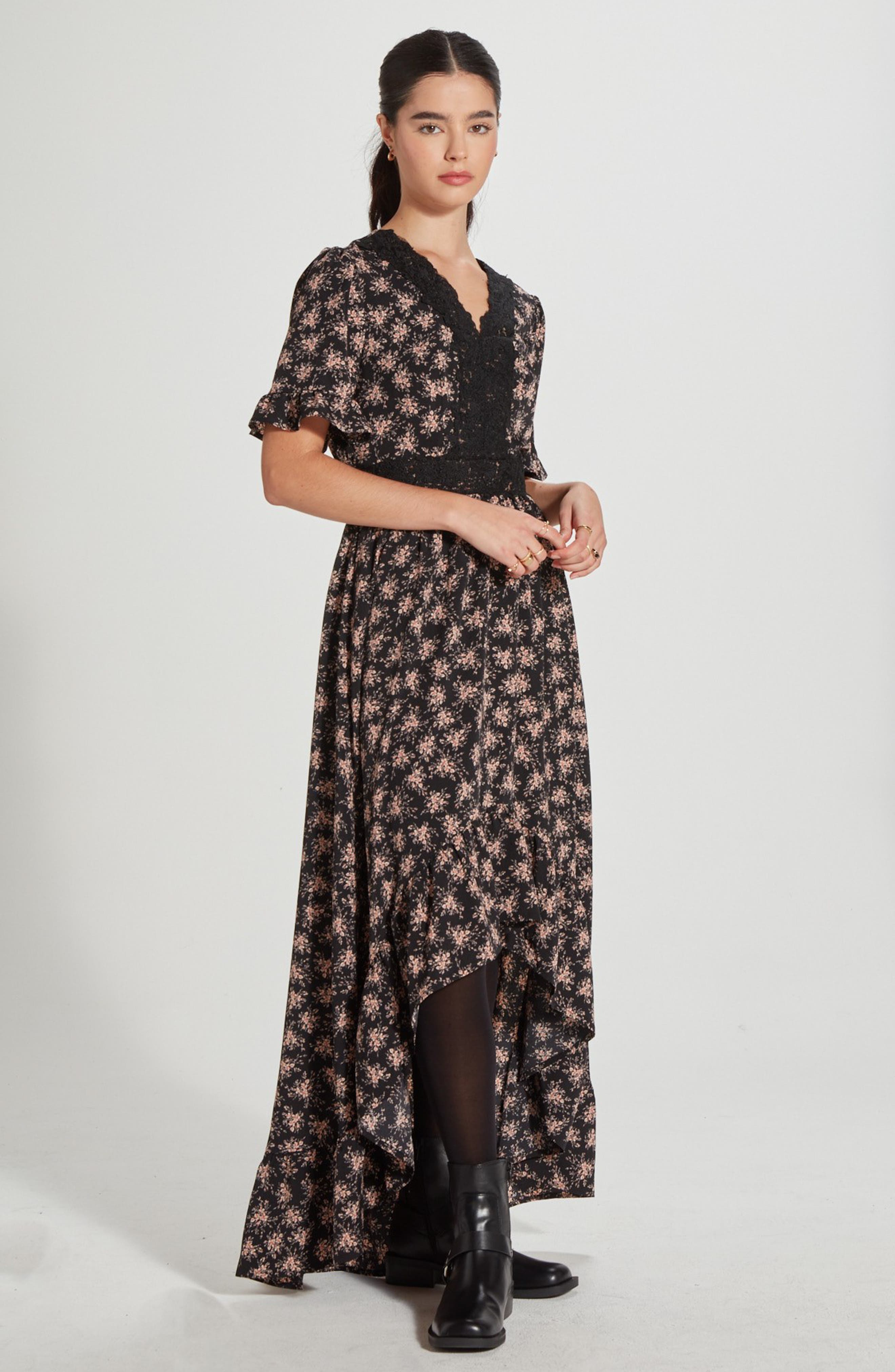 WISHLIST Lace High-Low Dress | Nordstromrack