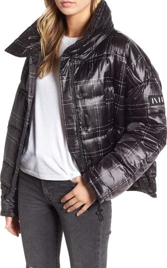 NVLT Grid Check Puffer Jacket | Nordstrom