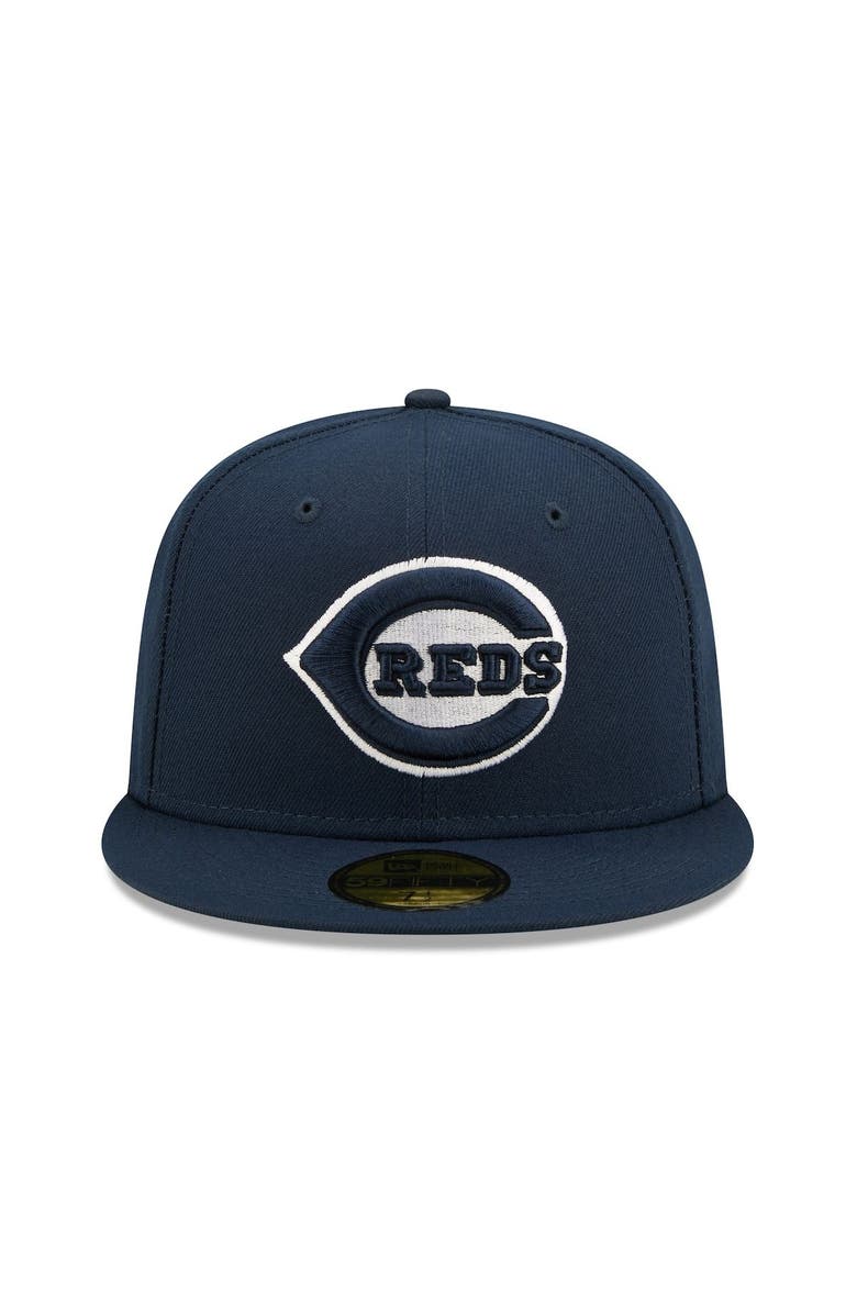 New Era Men's New Era Navy Cincinnati Reds Cooperstown Collection ...