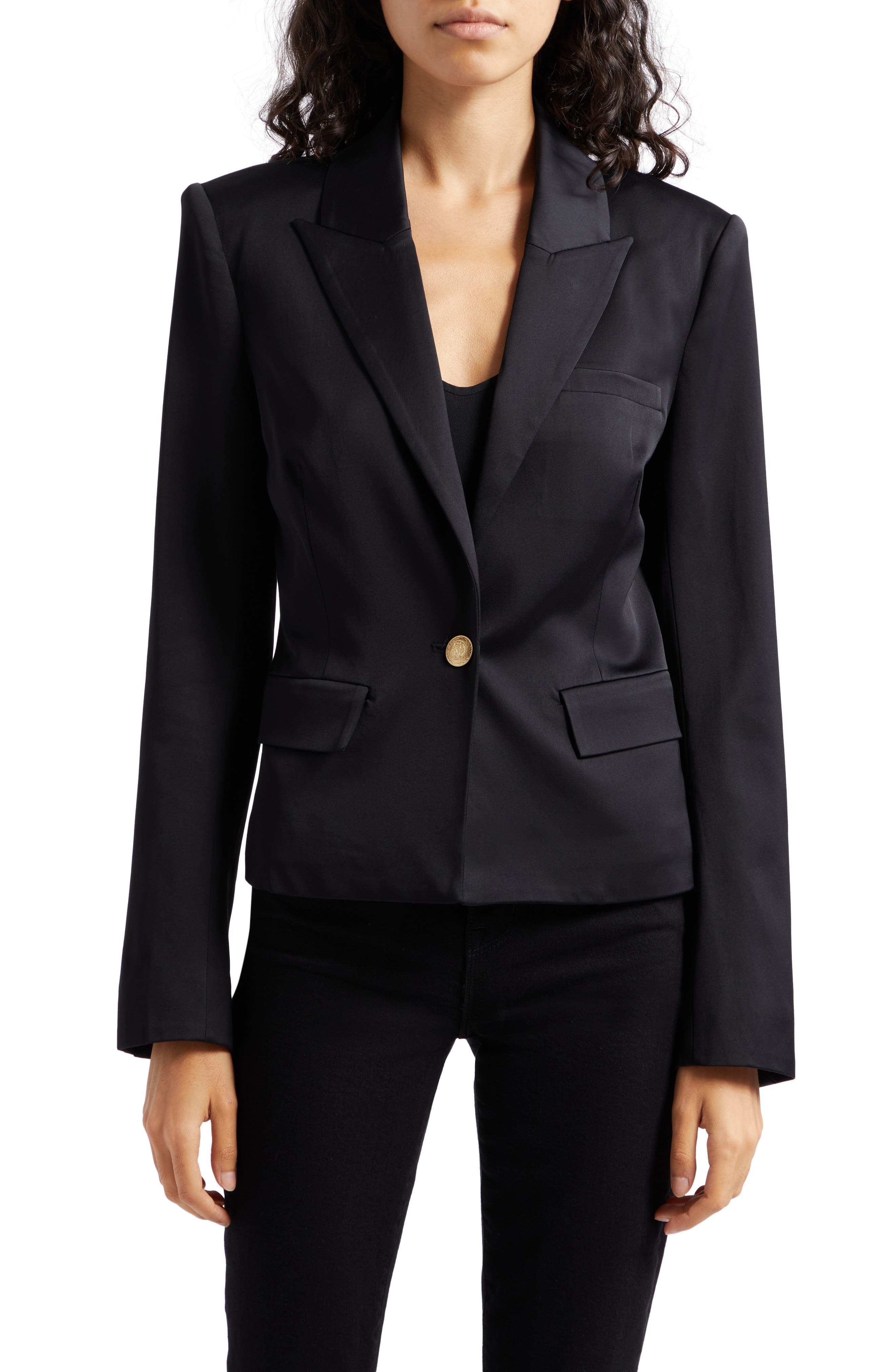 Cherish One-Button Blazer (Women) | Nordstromrack