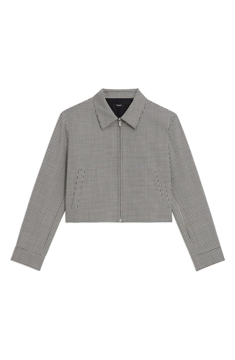 Theory Tailor Stretch Wool Crop Jacket | Nordstromrack