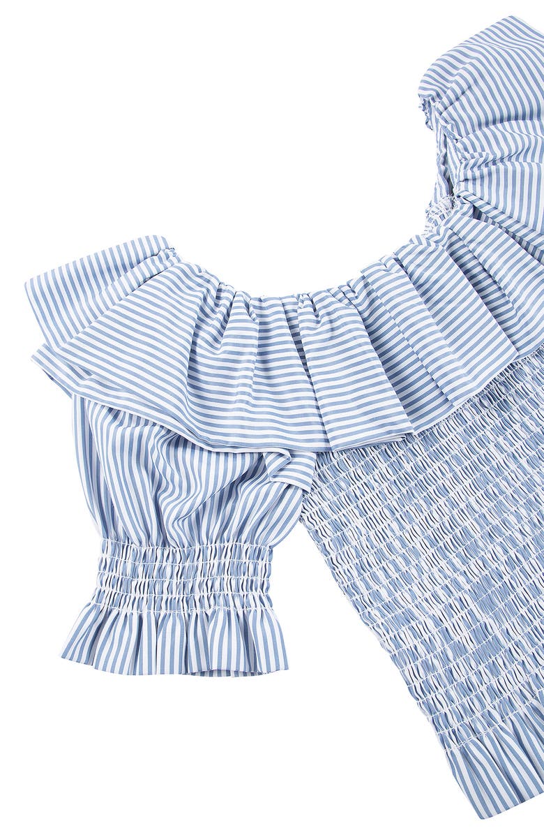Habitual Kids Kids' Smocked Ruffle Detail Top | Nordstromrack