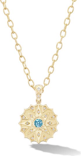 Orly Marcel Star Medallion Pendant Necklace | Nordstrom