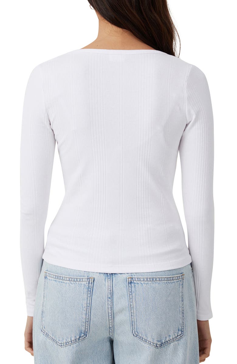 Cotton On The One Rib Long Sleeve Top | Nordstromrack