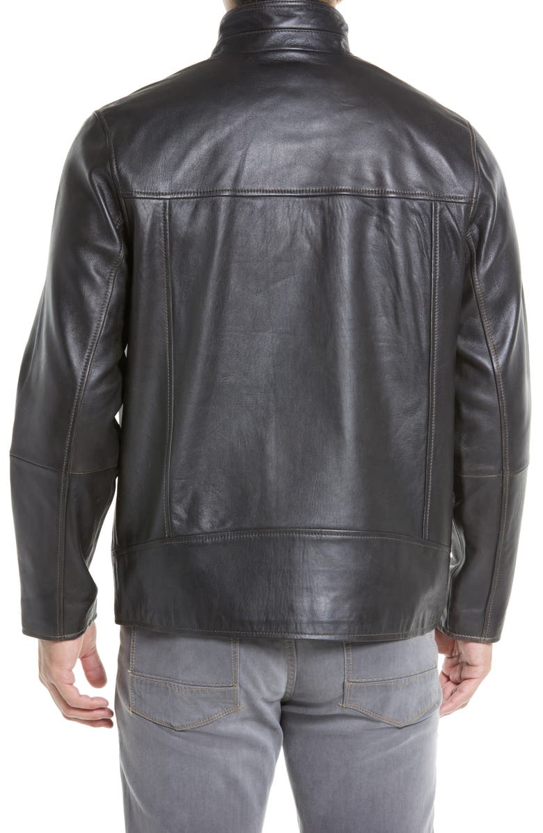 Tommy Bahama Rocker Highway Leather Jacket | Nordstromrack