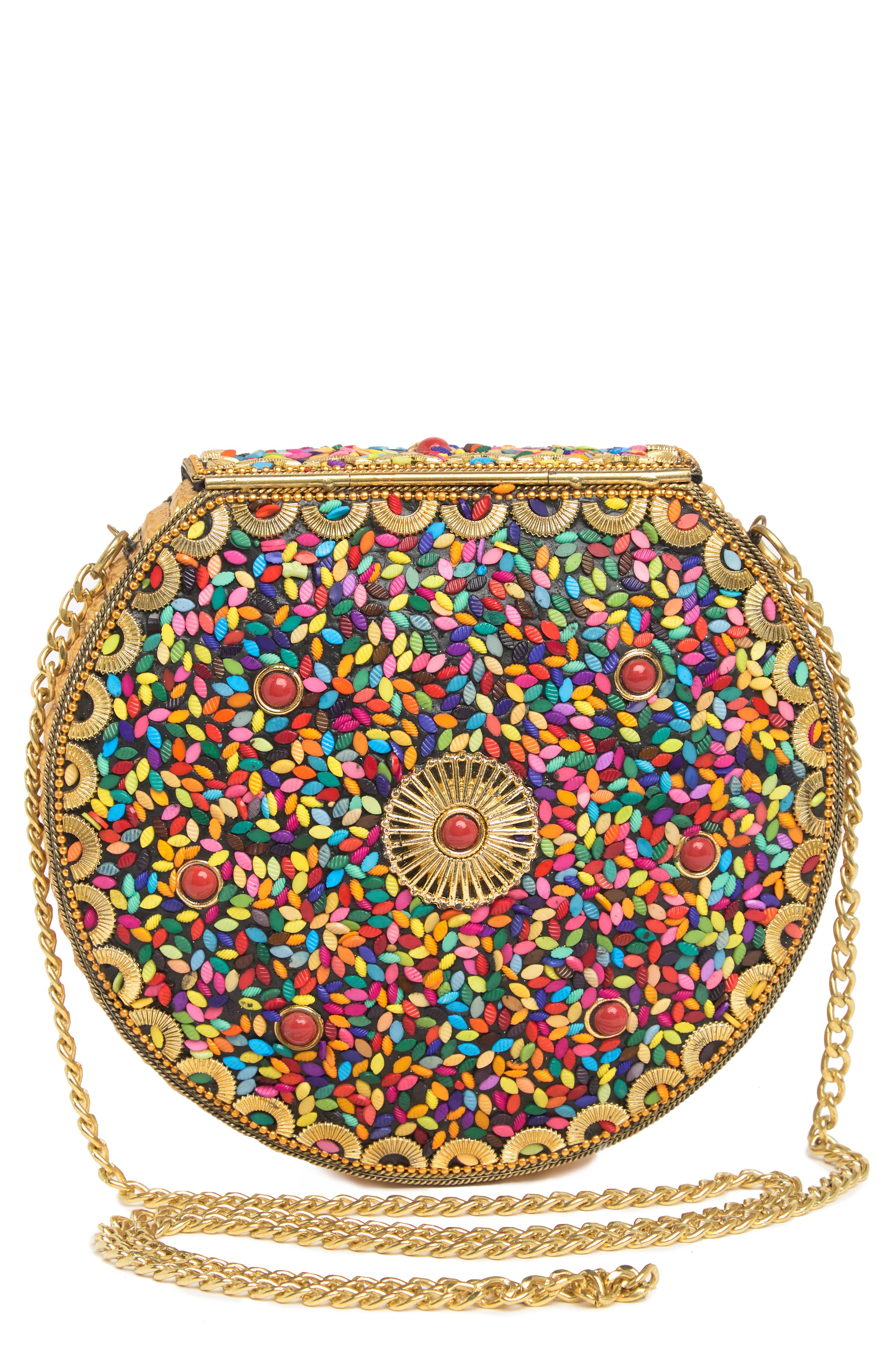 Multi Colored Iron Embellishment Clutch (Men) | Nordstromrack