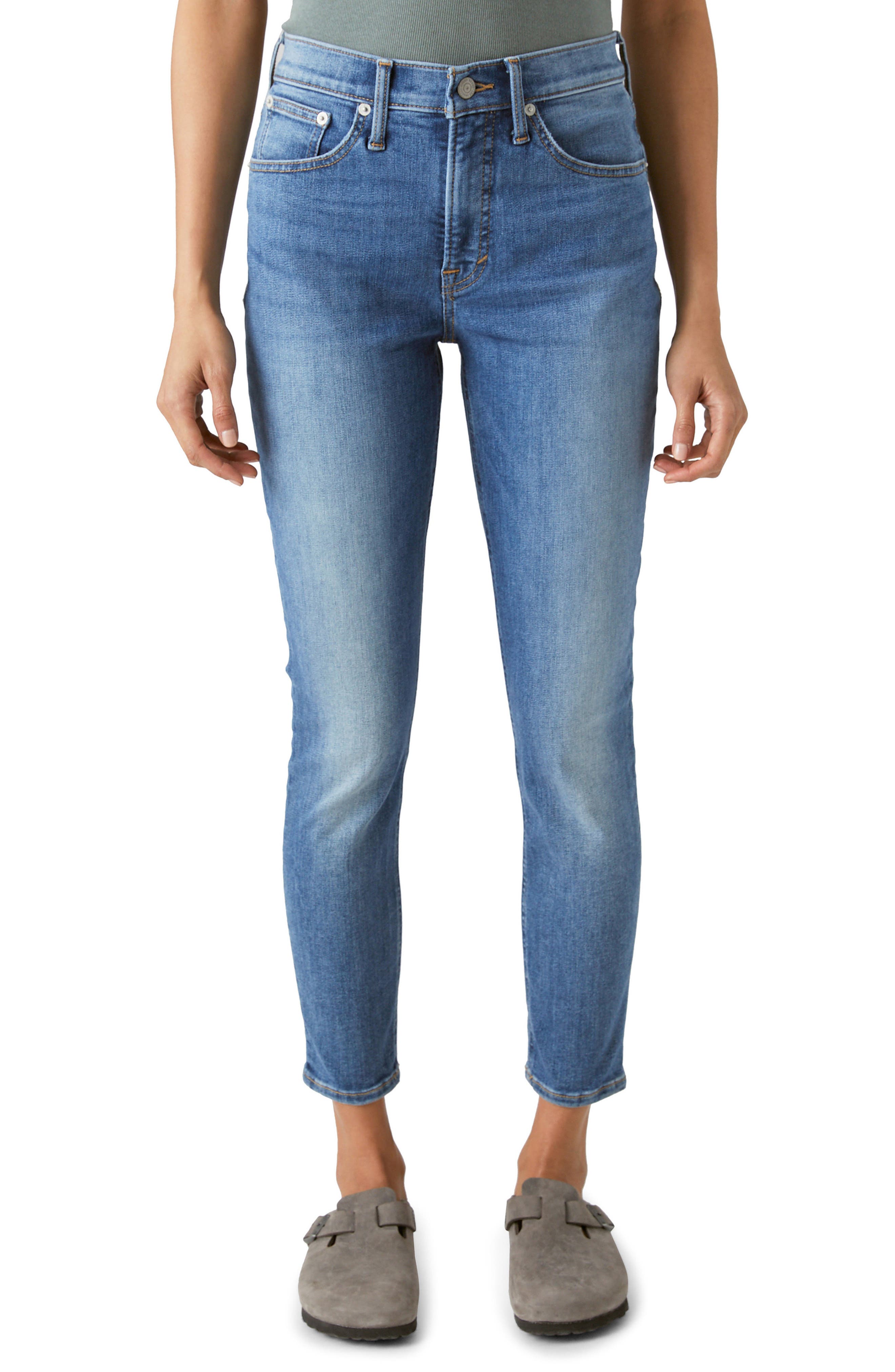 Lucky Brand Bridgette High Waist Skinny Jeans | Nordstromrack