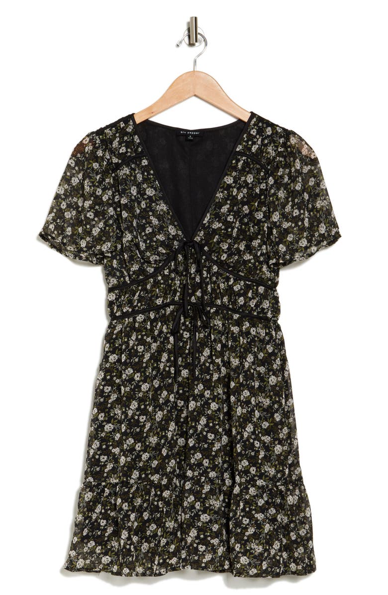Blu Pepper Floral Minidress | Nordstromrack